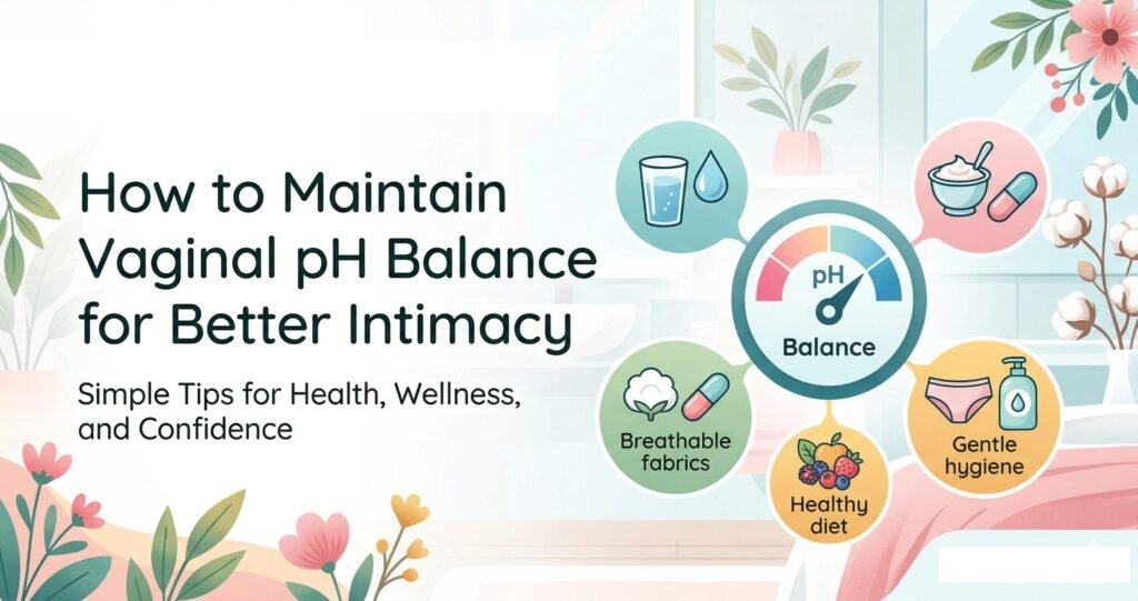 How to Maintain Vaginal pH Balance for Better Intimacy - Healthy USA