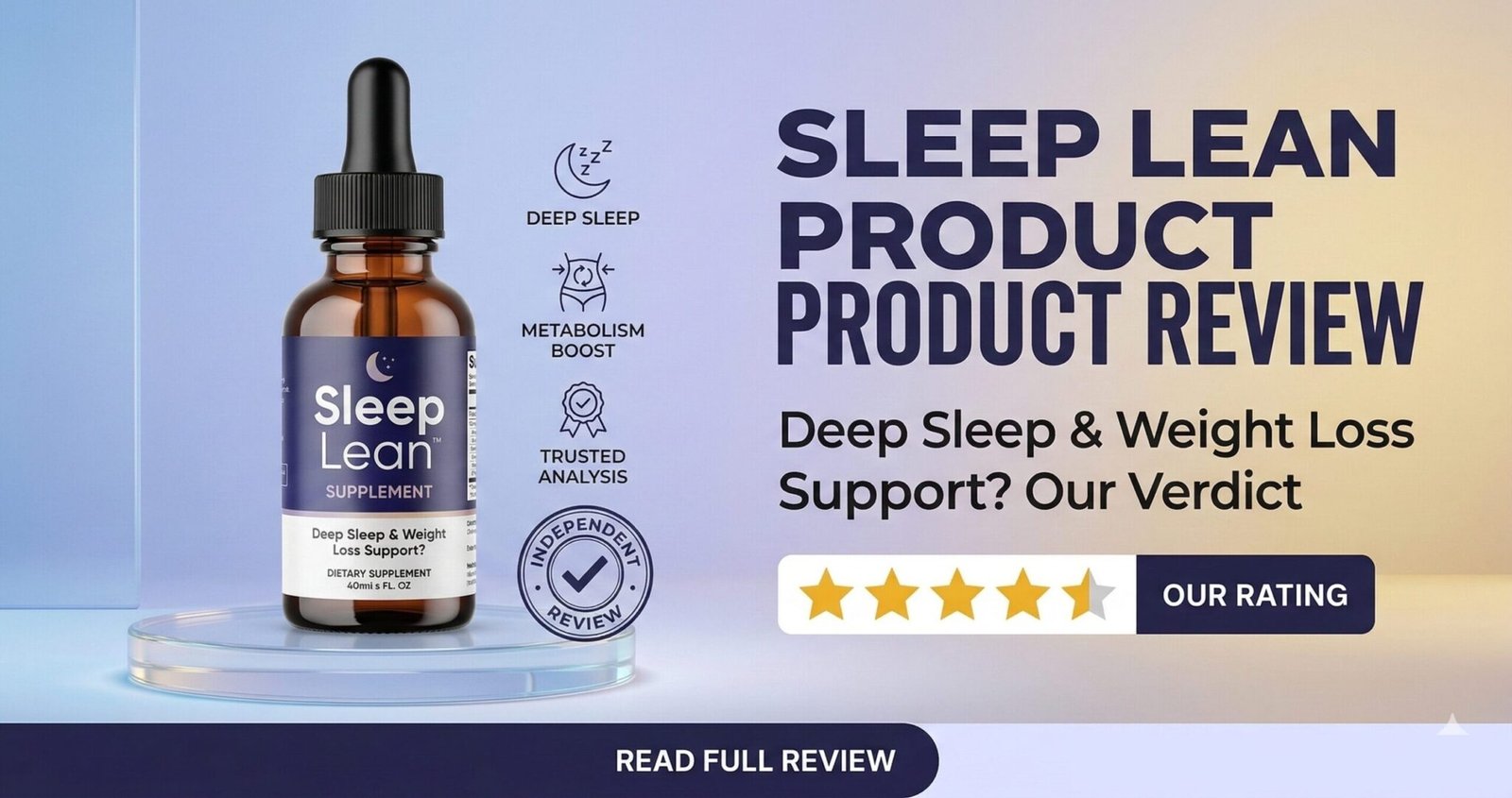 Sleep Lean Reviews: Does This Bedtime Fat Burner Really Work? - Healthy USA