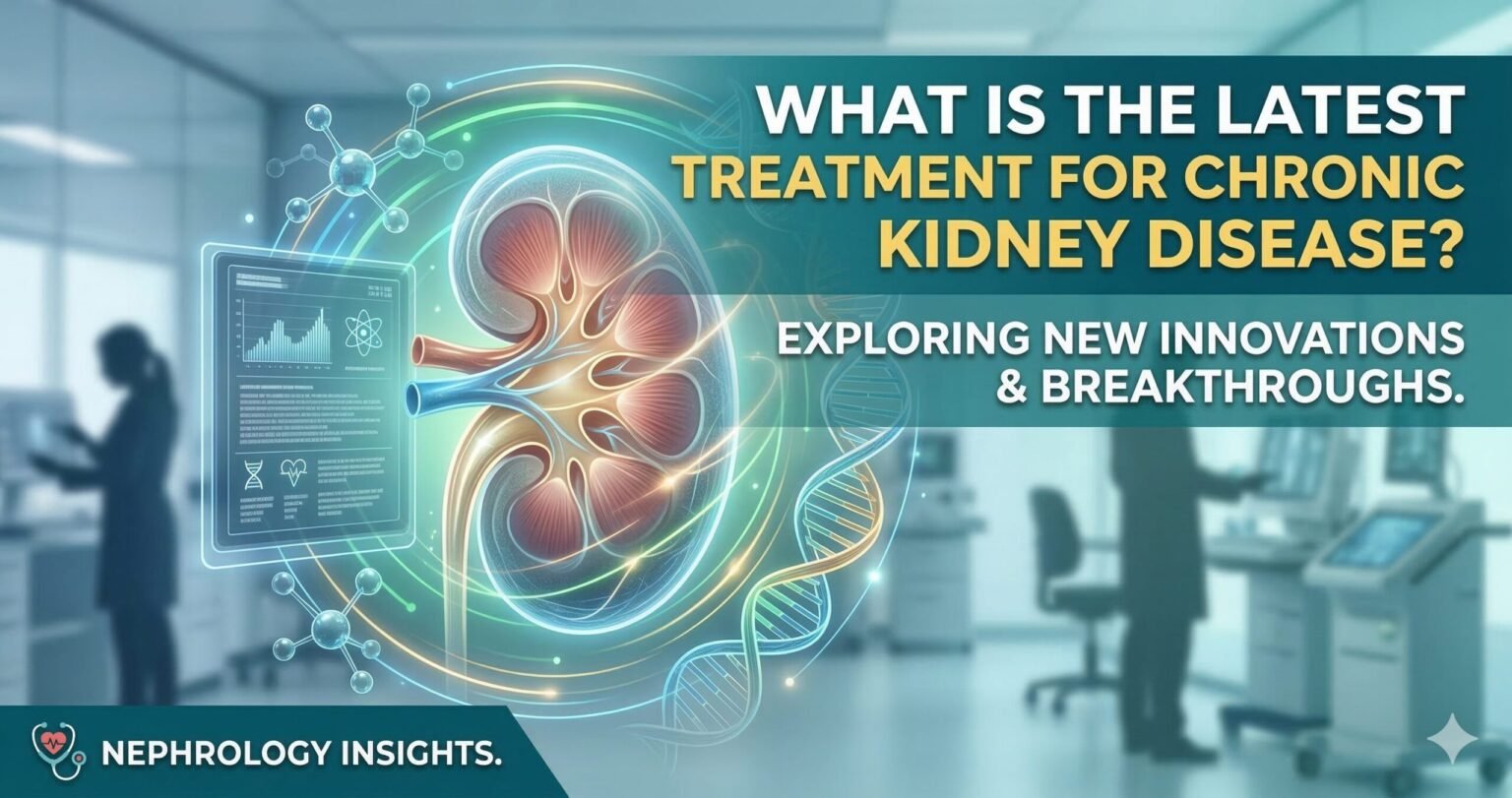 What Is The Latest Treatment For Chronic Kidney Disease? - Healthy USA
